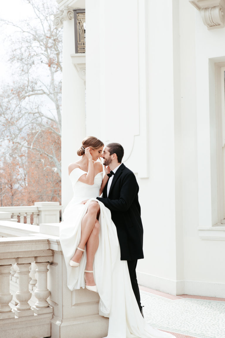 French Wedding at Thomas S Monson Center | alexaditto.com